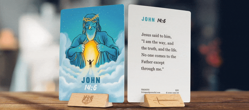 L&P Illustrated Bible Cards Gifts For The Family